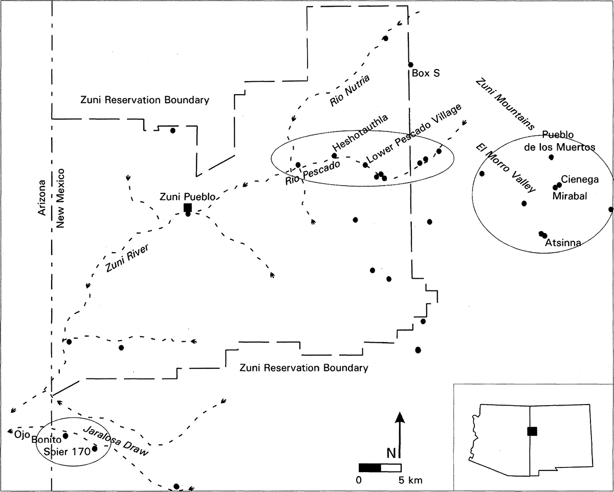 “1. The Pueblo IV Zuni Region” in “Viewing Pueblo IV Regional ...